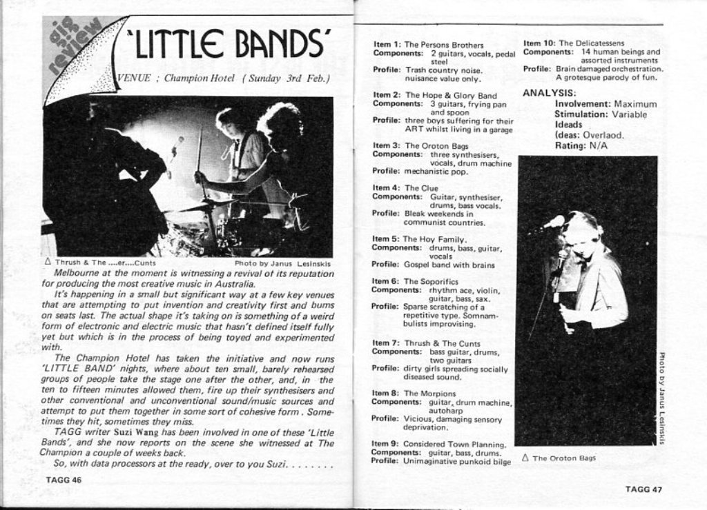 The History of the Melbourne Punk Scene